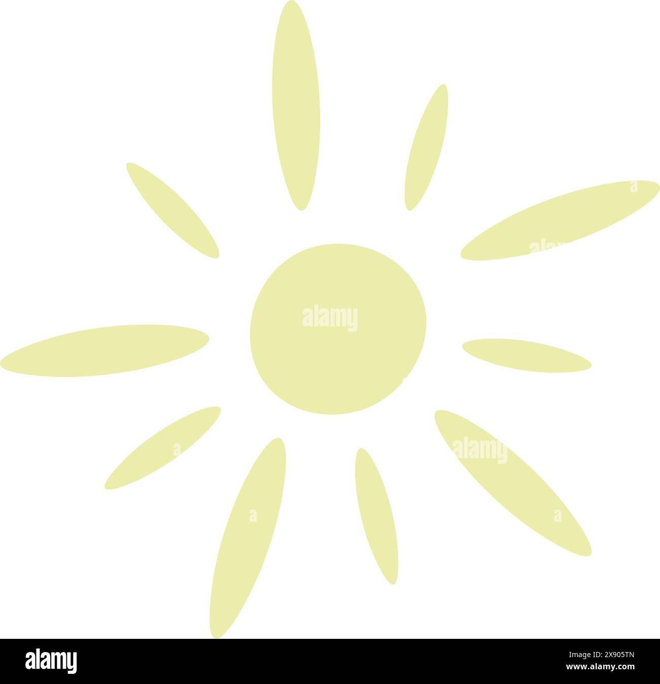 Sun illustration print hi-res stock photography and images - Alamy