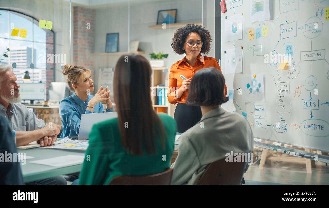 Female company employee uses hi-res stock photography and images - Alamy