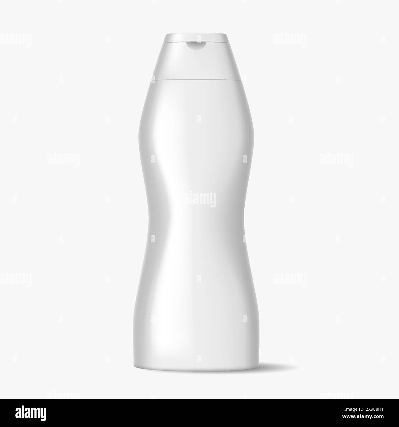 Plastic bottle of detergent with design template realistic vector ...
