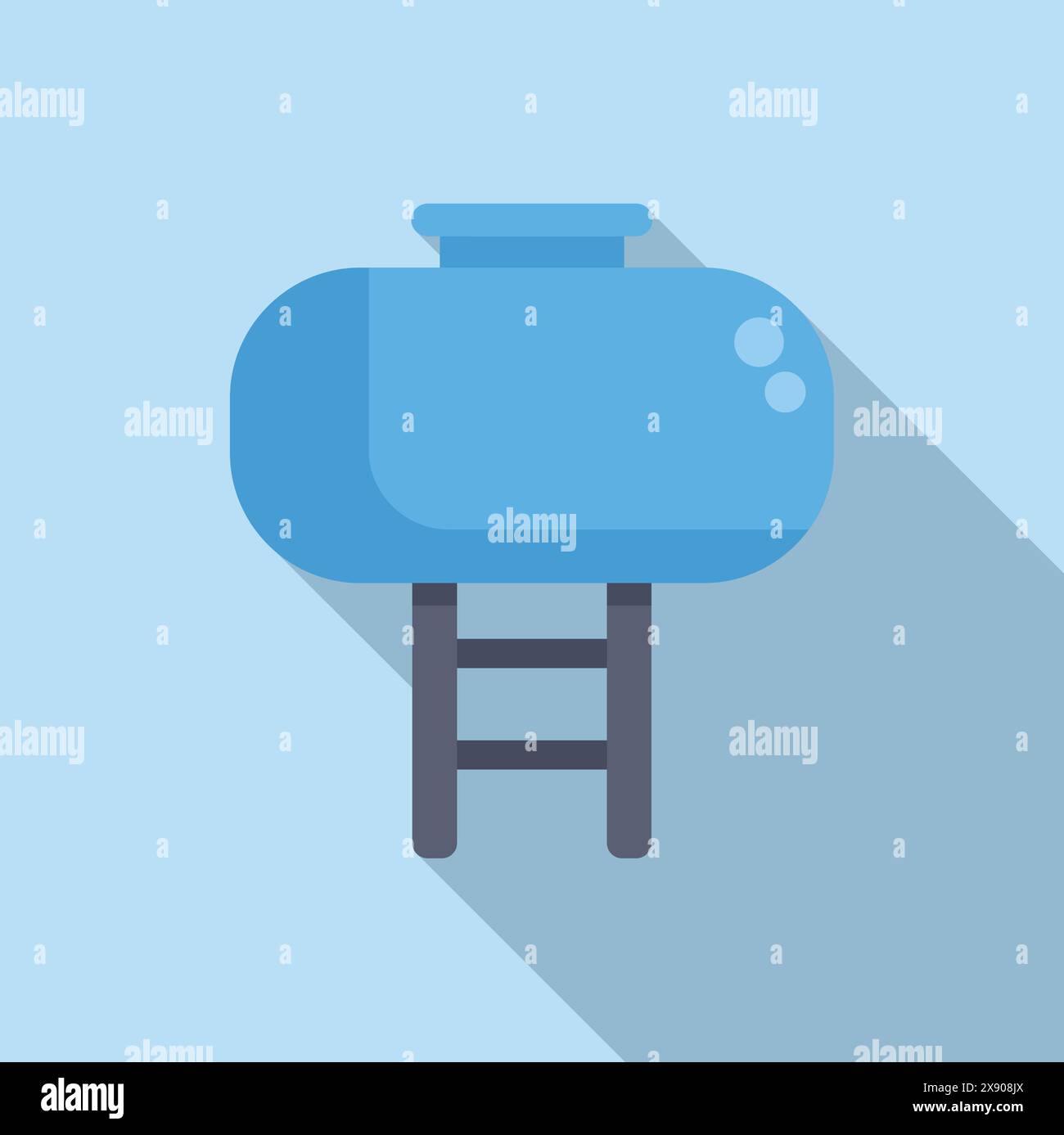 Municipal water storage tank Stock Vector Images - Alamy