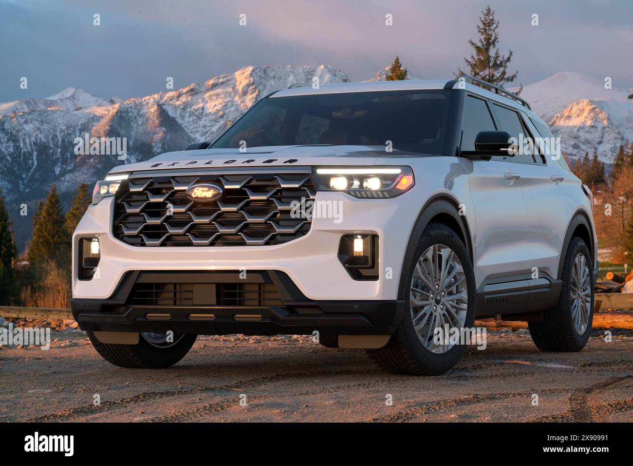 Ford Explorer 2025 arrives with new, better interior and refreshed look ...