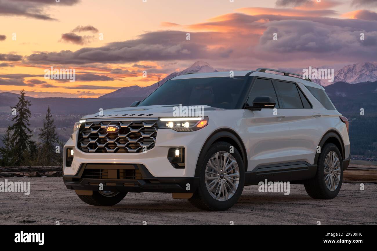 Ford Explorer 2025 arrives with new, better interior and refreshed look ...