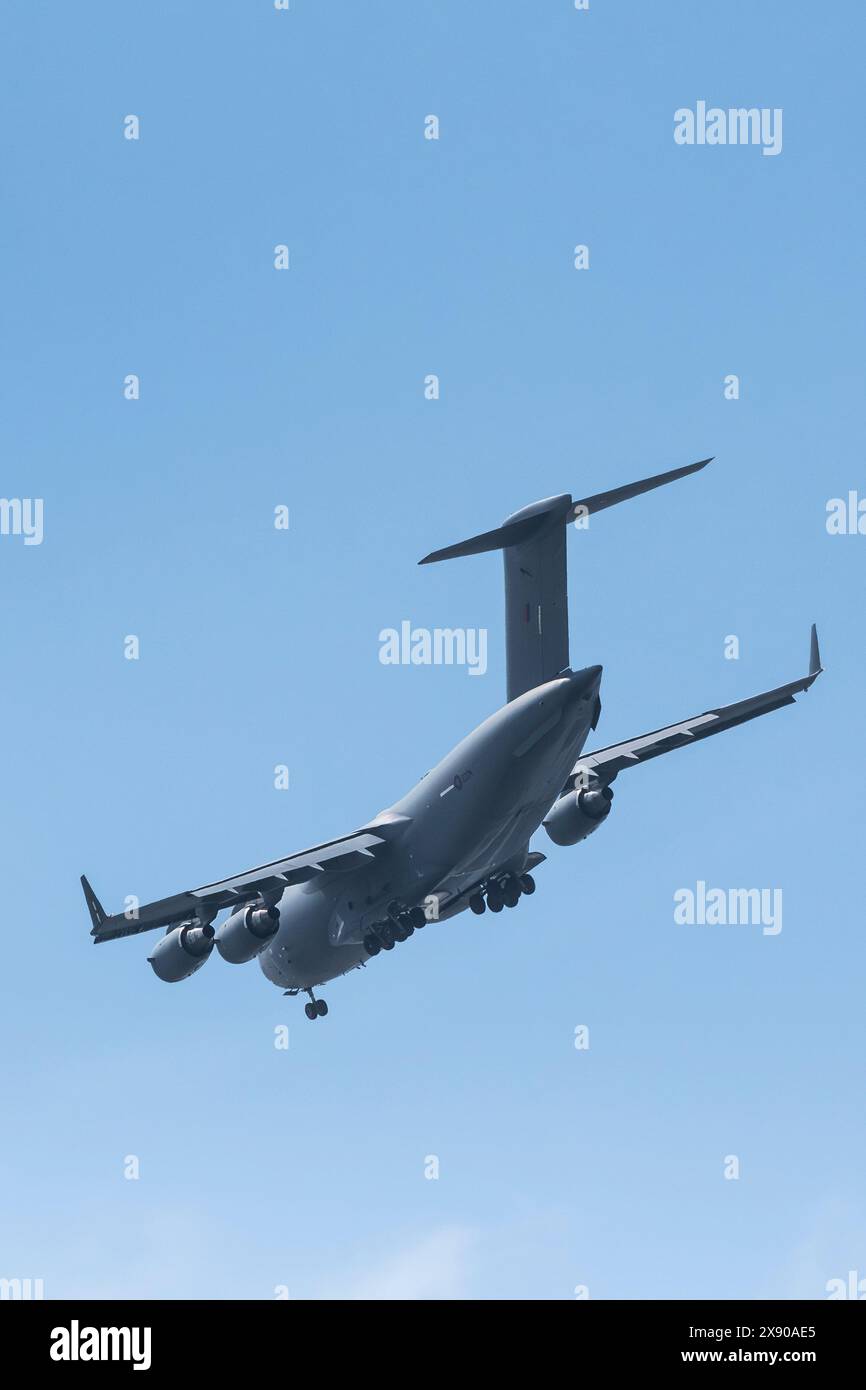 A Royal Air Force RAF McDonnell Douglas/Boeing C17 Globemaster III ...