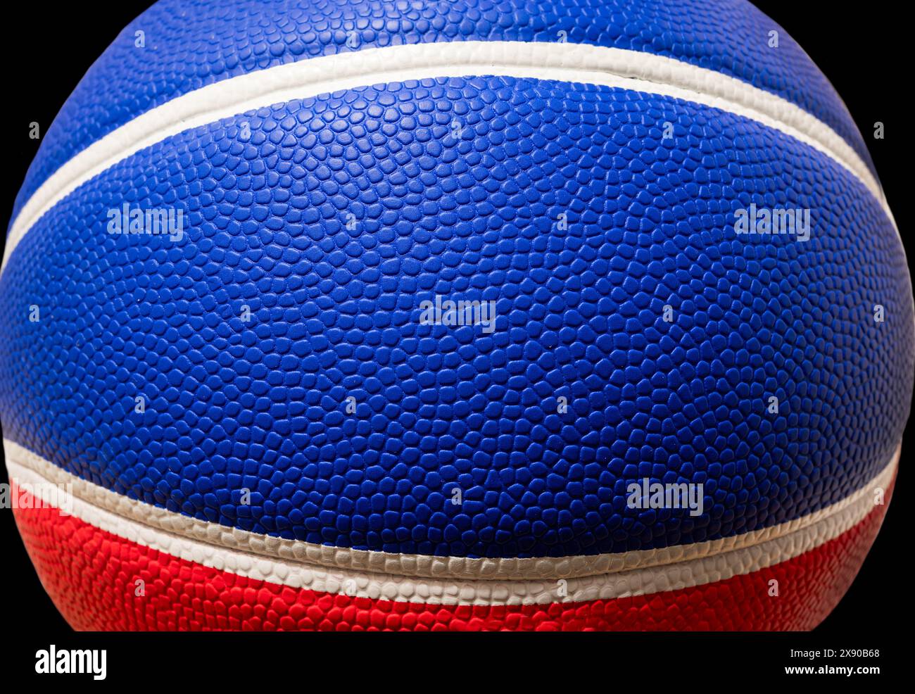 Abstract background is a part of red ,white and blue basketball ball ...