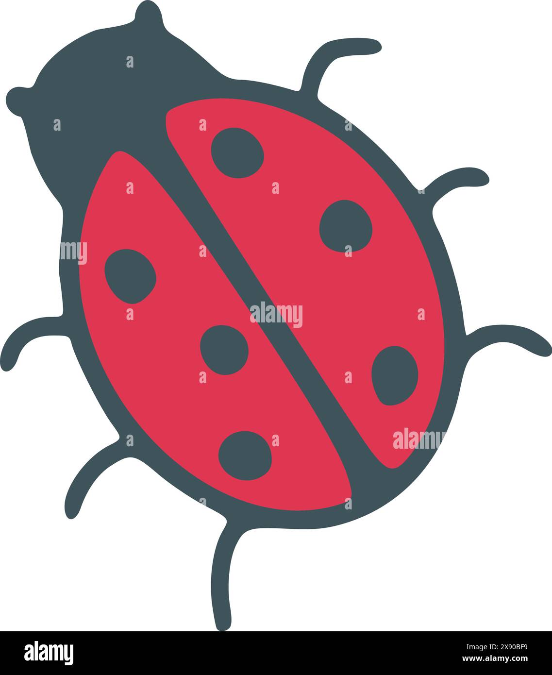 Ladybug color doodle sketch illustration Stock Vector Image & Art - Alamy