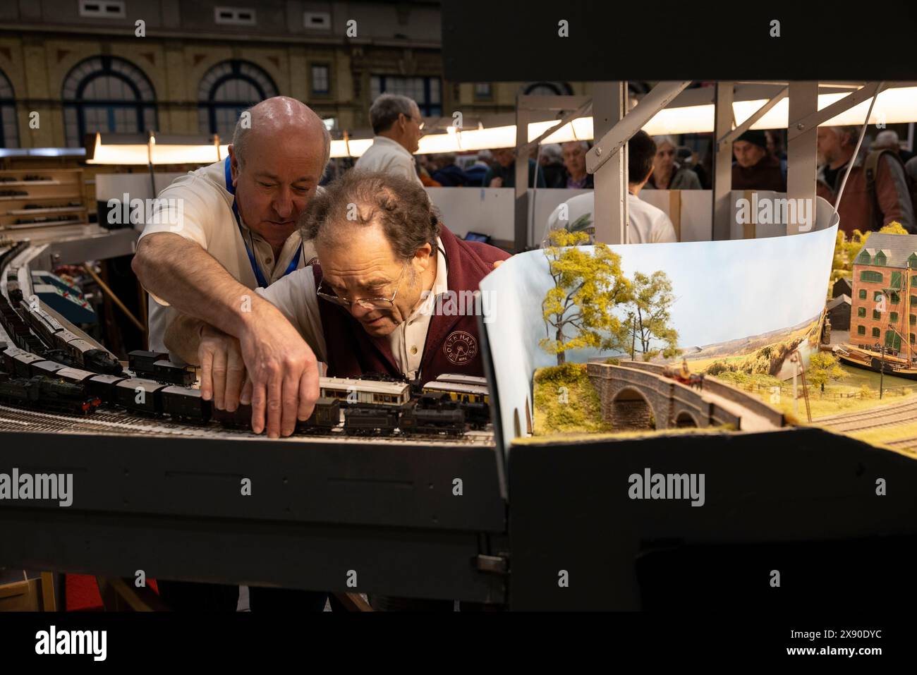 The London Festival of Railway Modelling at Alexandra Palace, England ...