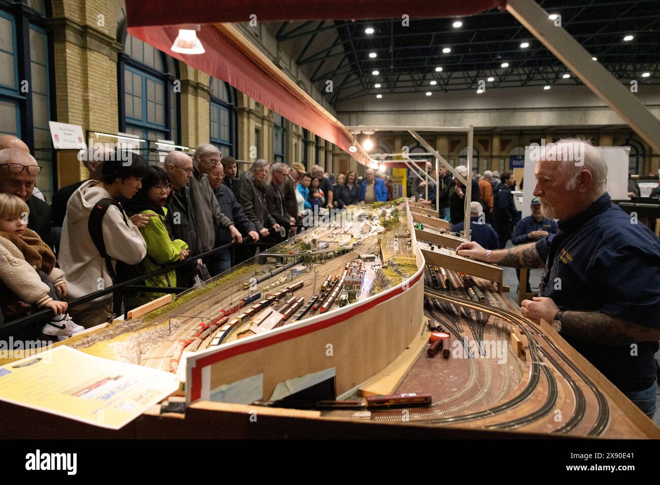 The London Festival of Railway Modelling at Alexandra Palace, England ...