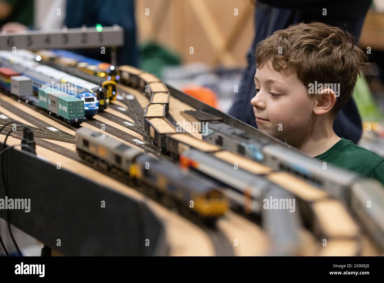 The London Festival of Railway Modelling at Alexandra Palace, England ...