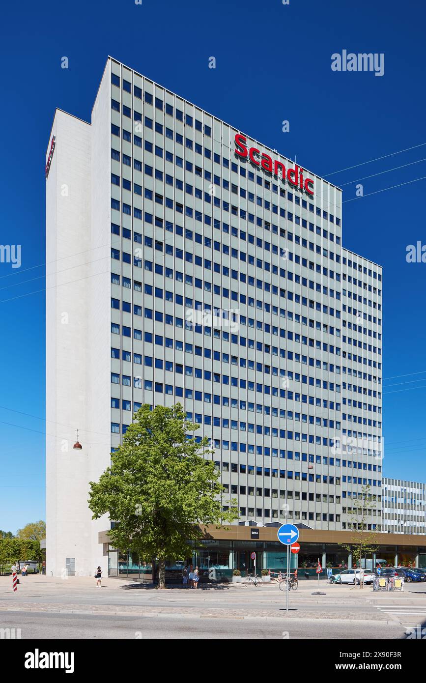 Hotel Scandic Copenhagen, designed by Jørgen Buschardt, 1971; Vester ...