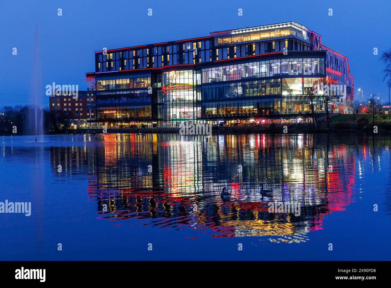 Resorts World shopping complex at the NEC, Birmingham, England, UK ...