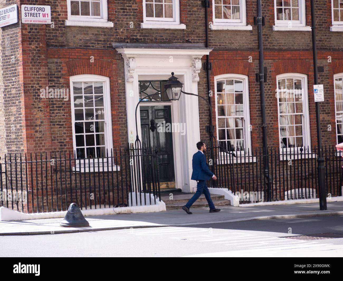 The exterior of Buck's Club, an exclusive gentlemen's club located at ...