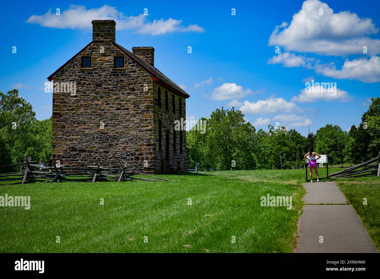 USA Virginia Manassas United States Civil War The battle of Bull Run ...