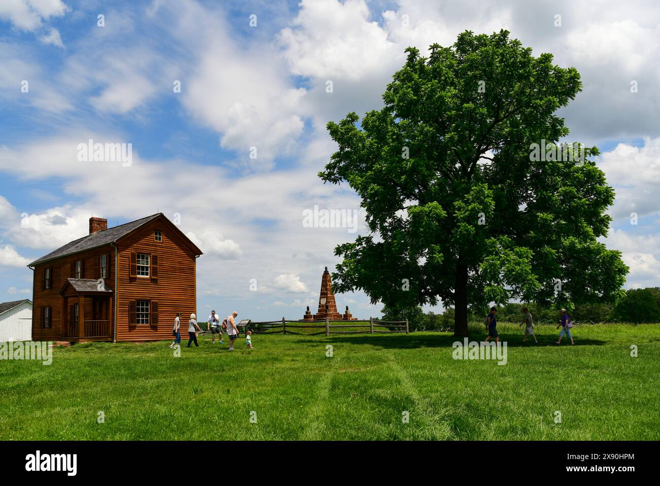 USA Virginia Manassas United States Civil War The battle of Bull Run ...