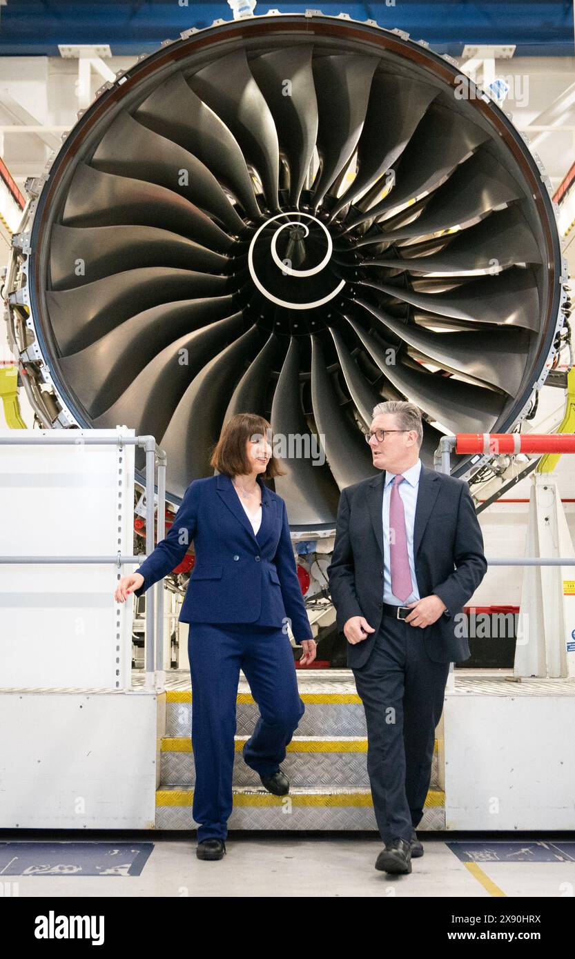 Labour leader Sir Keir Starmer and shadow chancellor Rachel Reeves ...