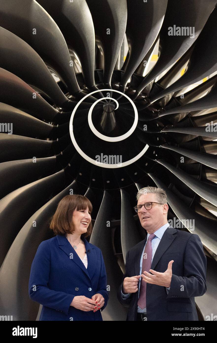 Labour leader Sir Keir Starmer and shadow chancellor Rachel Reeves ...