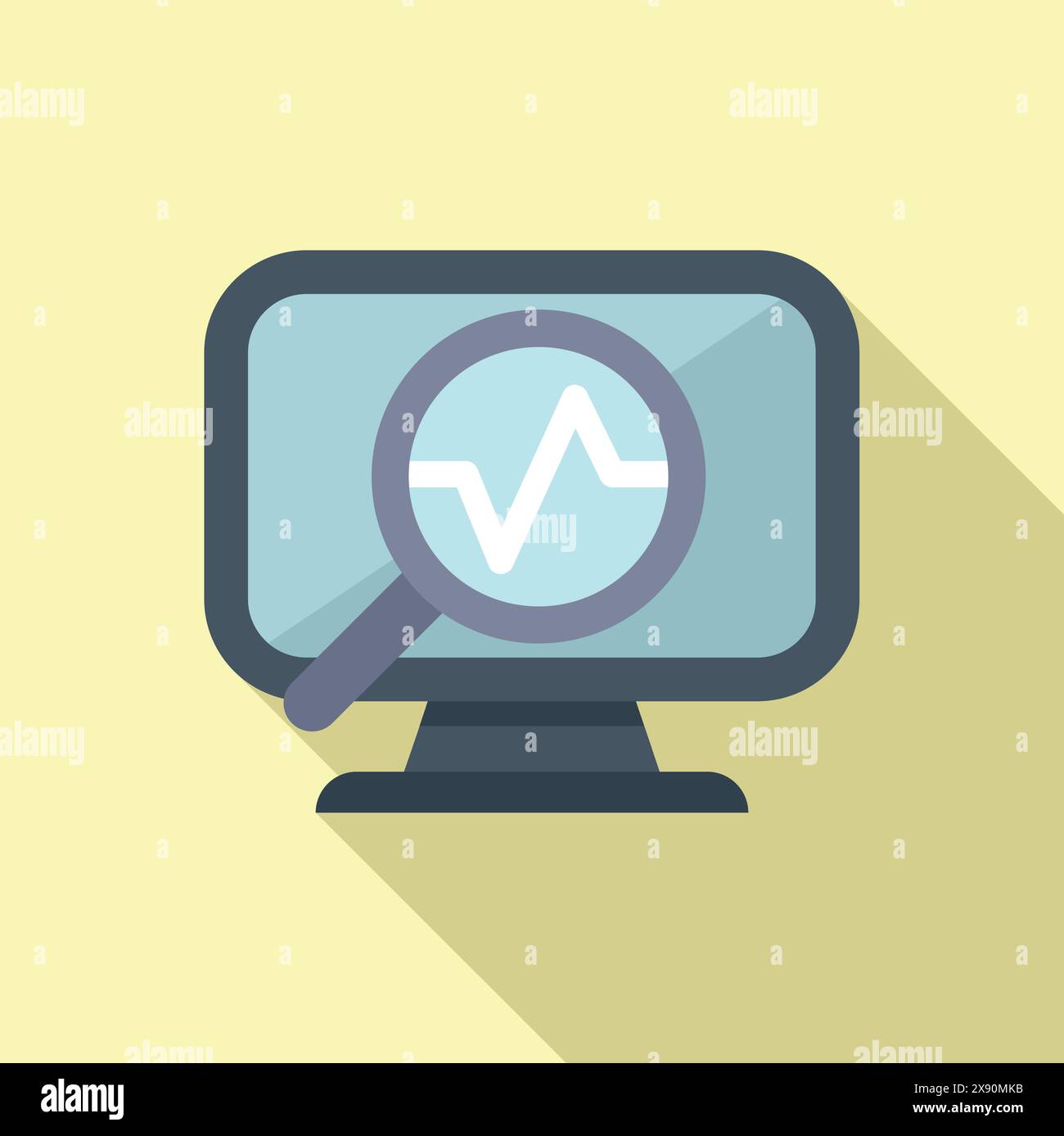Monitoring analysis digital investigation Stock Vector Images - Alamy