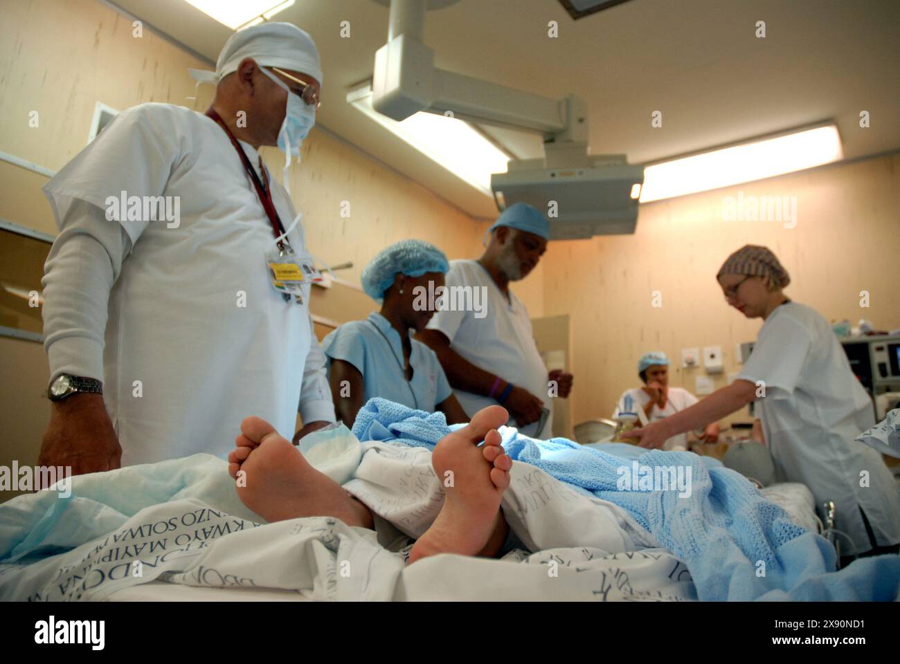 13 February 2008, South Africa. Cape Town - Groote Schuur Hospital Dr ...