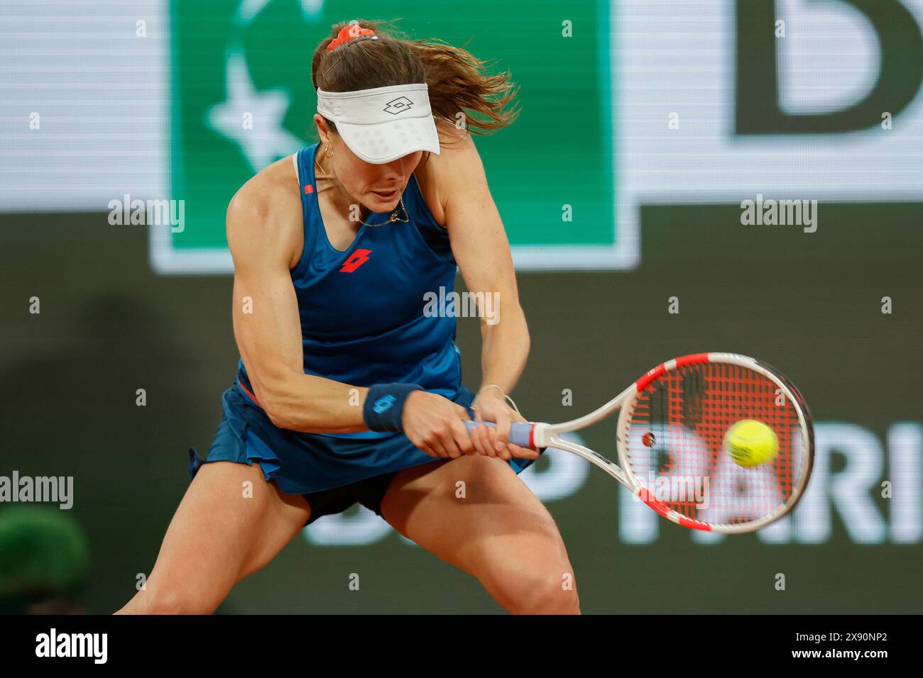 Paris, Paris, France. 28th May, 2024. Alizé Cornet (FRA) in action ...