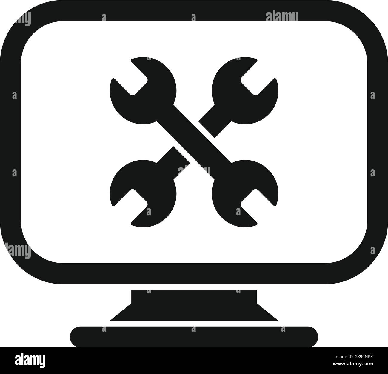 Tech troubleshooting Black and White Stock Photos & Images - Alamy