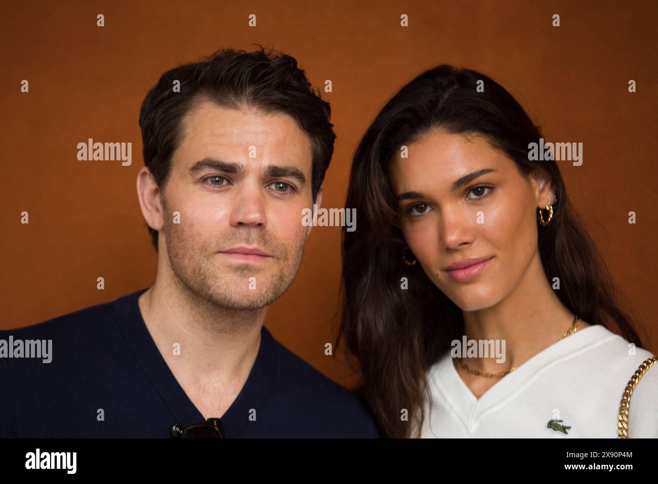 Paris, France. 28th May, 2024. Paul Wesley and Girlfriend Natalie Kuckenburg at Village the 2024 ...