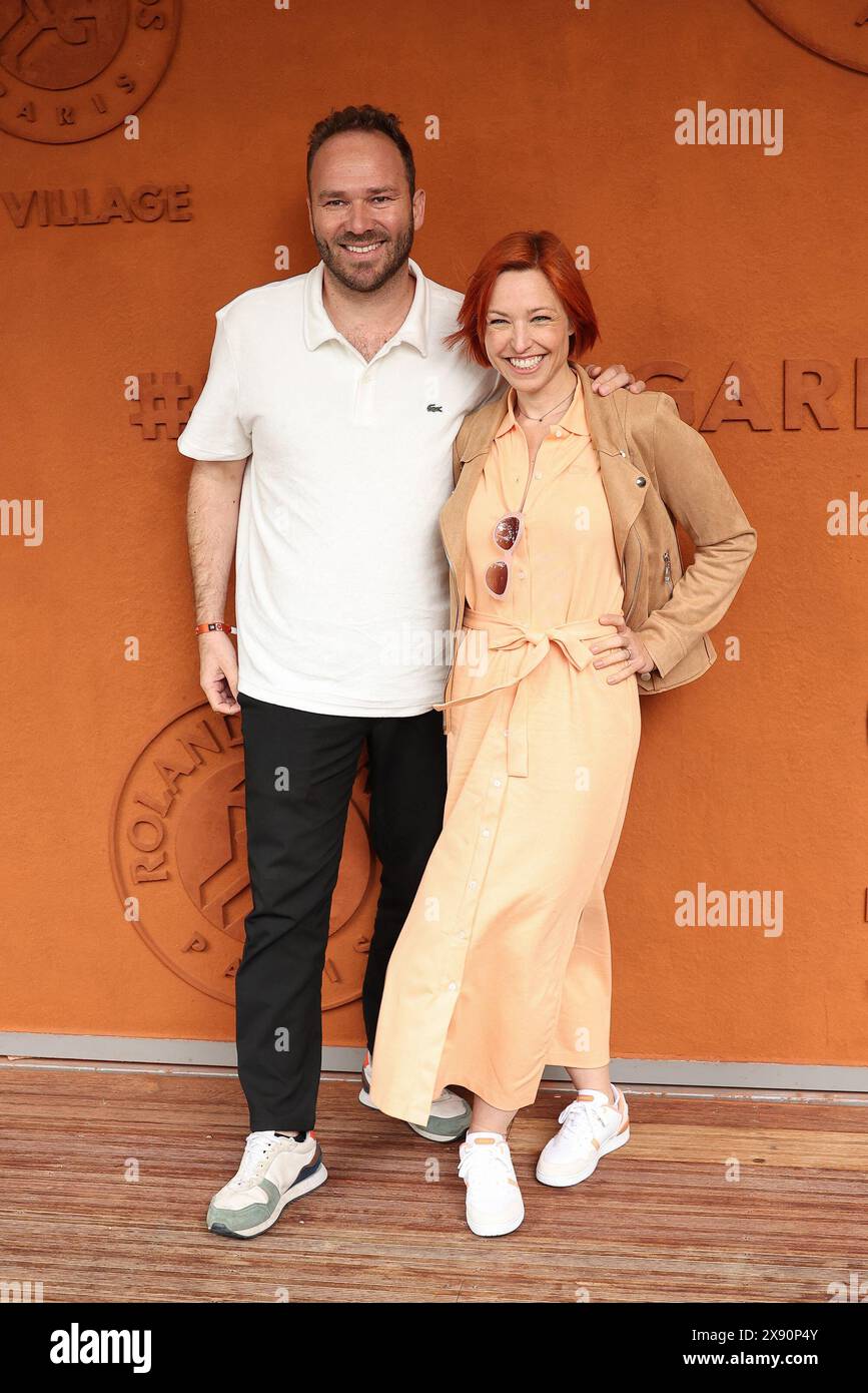 Paris, France. 28th May, 2024. Vincent Bidal, Natasha St-Pier at ...