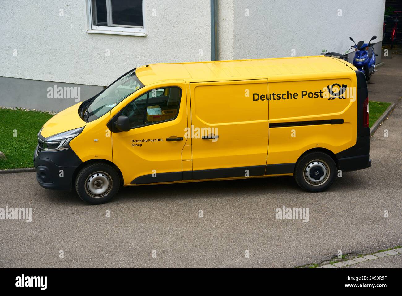 Stettenhofen, Bavaria, Germany - 28 May 2024: Delivery vehicle from ...