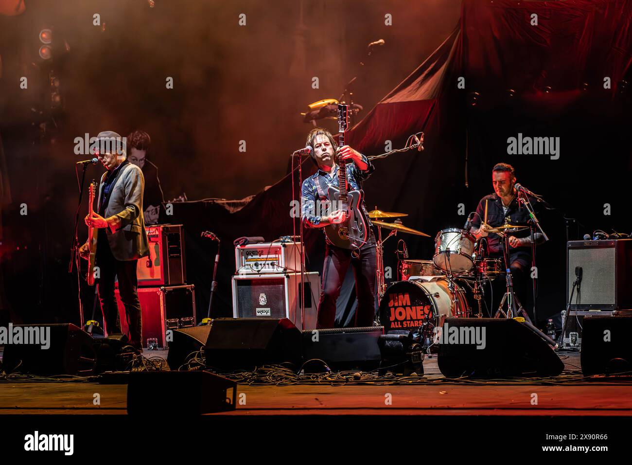 Milan Italy. 27th May 2024. The English band THE JIM JONES ALL STARS ...