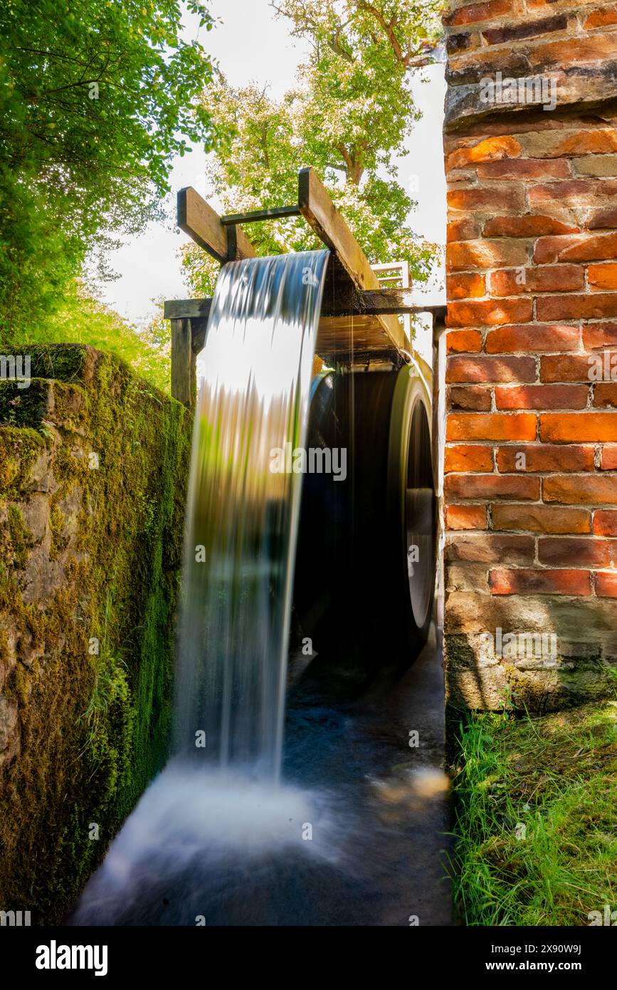 water wheel, mill wheel, germany, flour, water, river, old mill ...