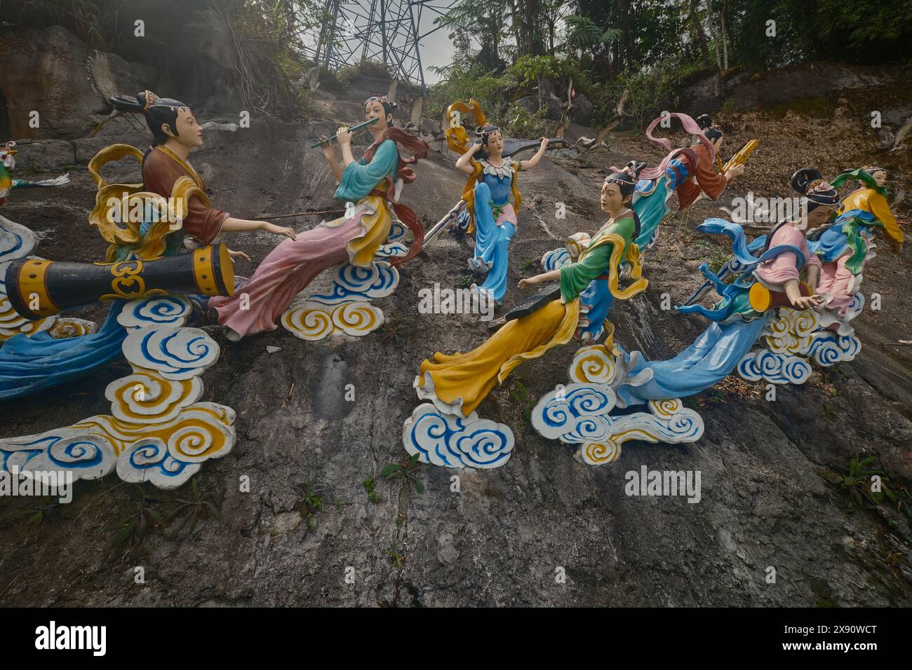 Bridge of Fairies showing smiling faces of the “Seven Fairies ...