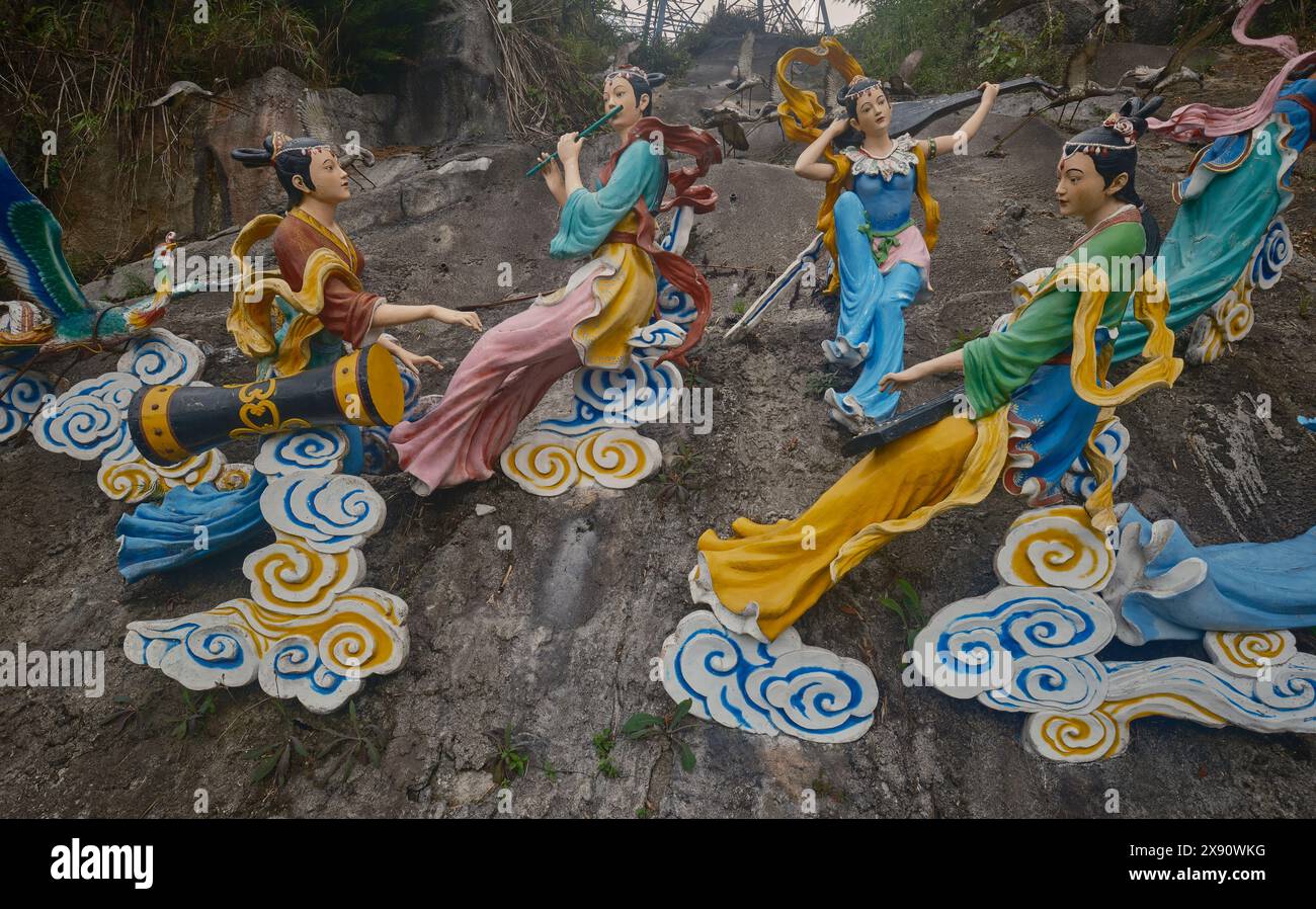 Bridge of Fairies showing smiling faces of the “Seven Fairies ...