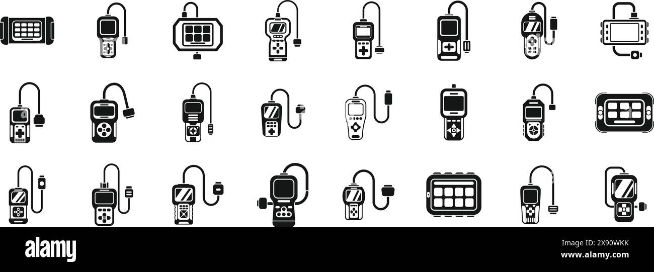 Obd symbol Stock Vector Images - Alamy