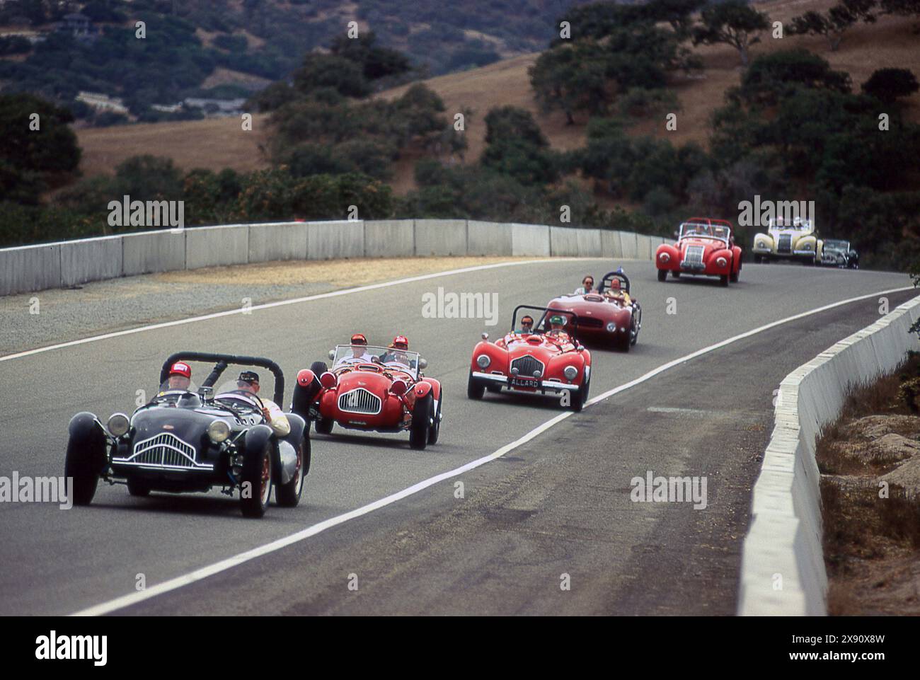A Tribute to Allard at the 1990 Monterey Historic races Laguna Seca ...