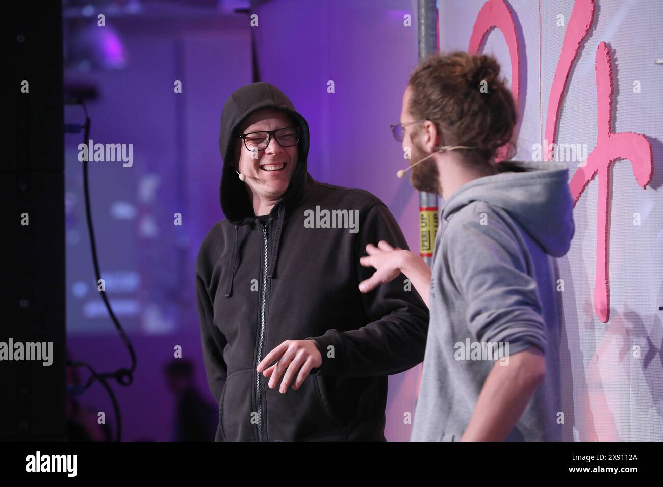Berlin, Deutschland, 28.05.2024: Station: Digitalmesse Re:publica - Tag ...