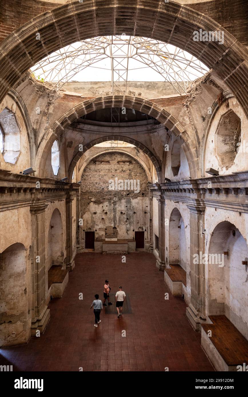 Church and Convent of the Capuchins, Antigua, Guatemala Stock Photo - Alamy