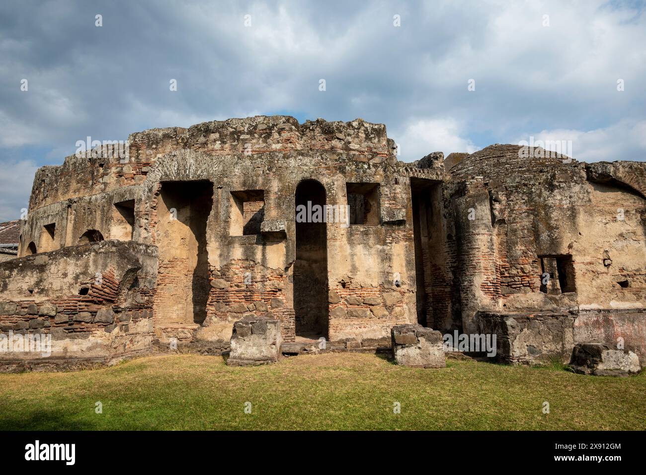 Tower-like structure consisting of of 18 nuns' cells built around a ...
