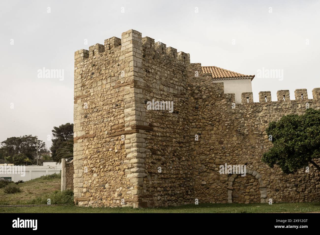 View of the Castle of the Governors in Lagos, Portugal, showcasing its ...