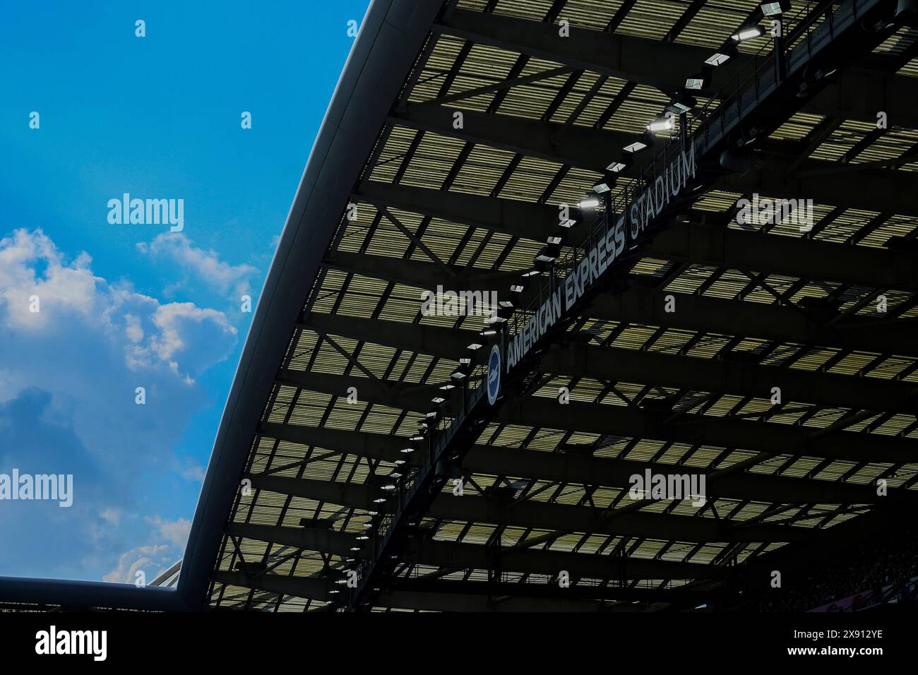A general view of the stadium - Brighton & Hove Albion v Manchester ...