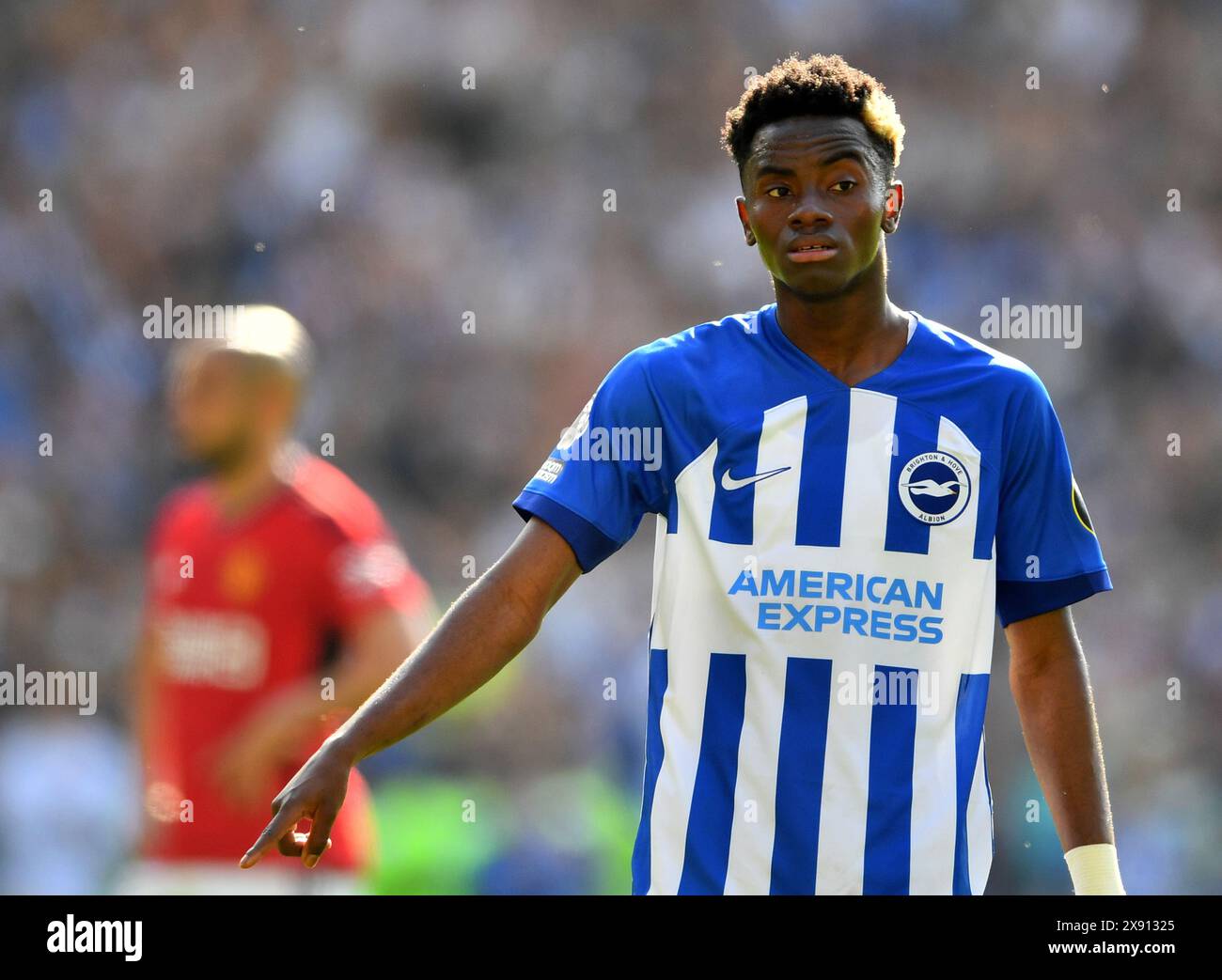 Simon Adingra of Brighton and Hove Albion - Brighton & Hove Albion v ...