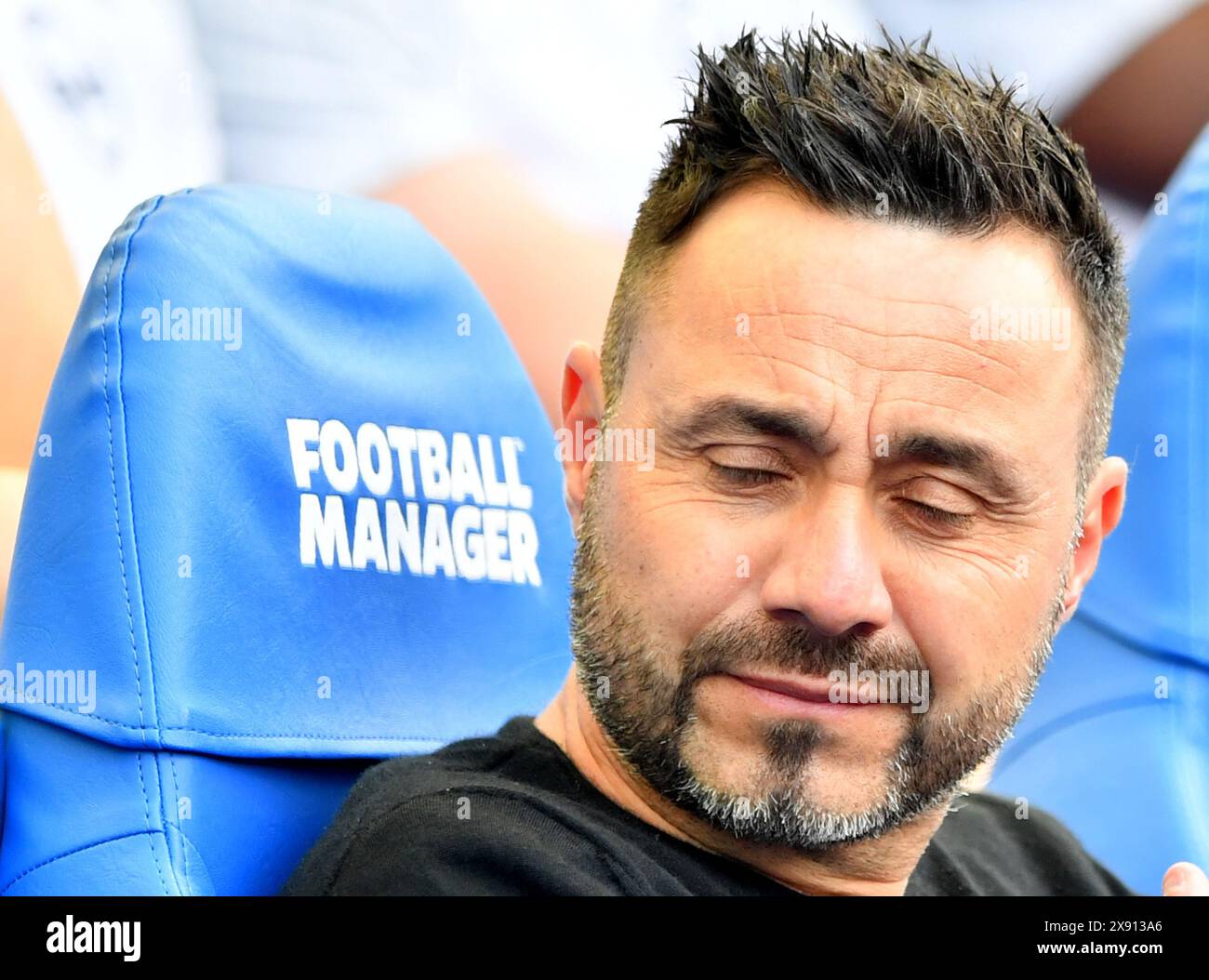Manager of Brighton and Hove Albion Roberto De Zerbi - Brighton & Hove ...