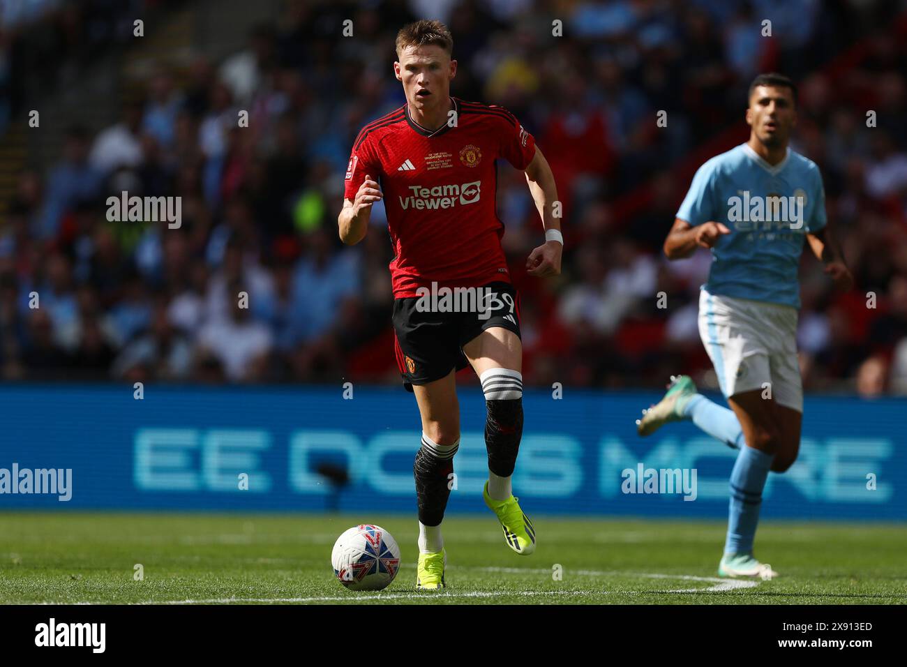 Scott McTominay of Manchester United - Manchester City v Manchester ...