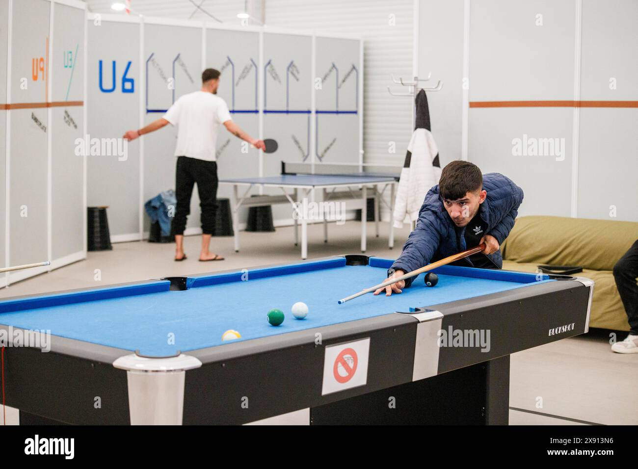 Berlin, Germany. 28th May, 2024. Kilic Aslan, a refugee from Turkey ...