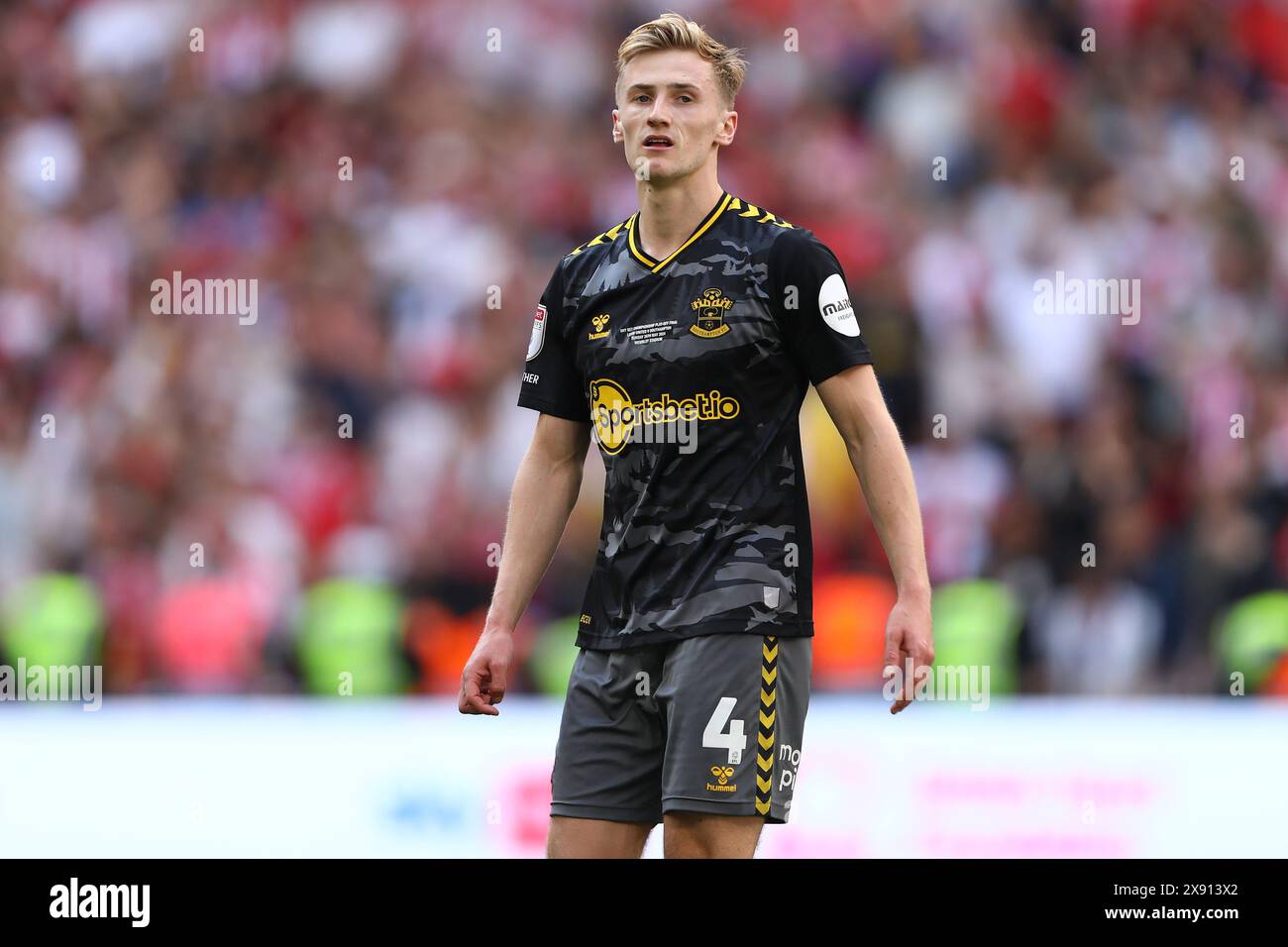 Flynn Downes of Southampton - Leeds United v Southampton, Sky Bet ...