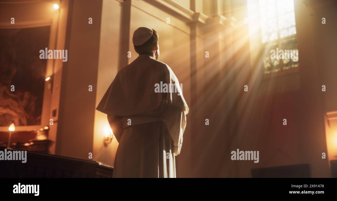 Christian standing in front of the bible hi-res stock photography and ...