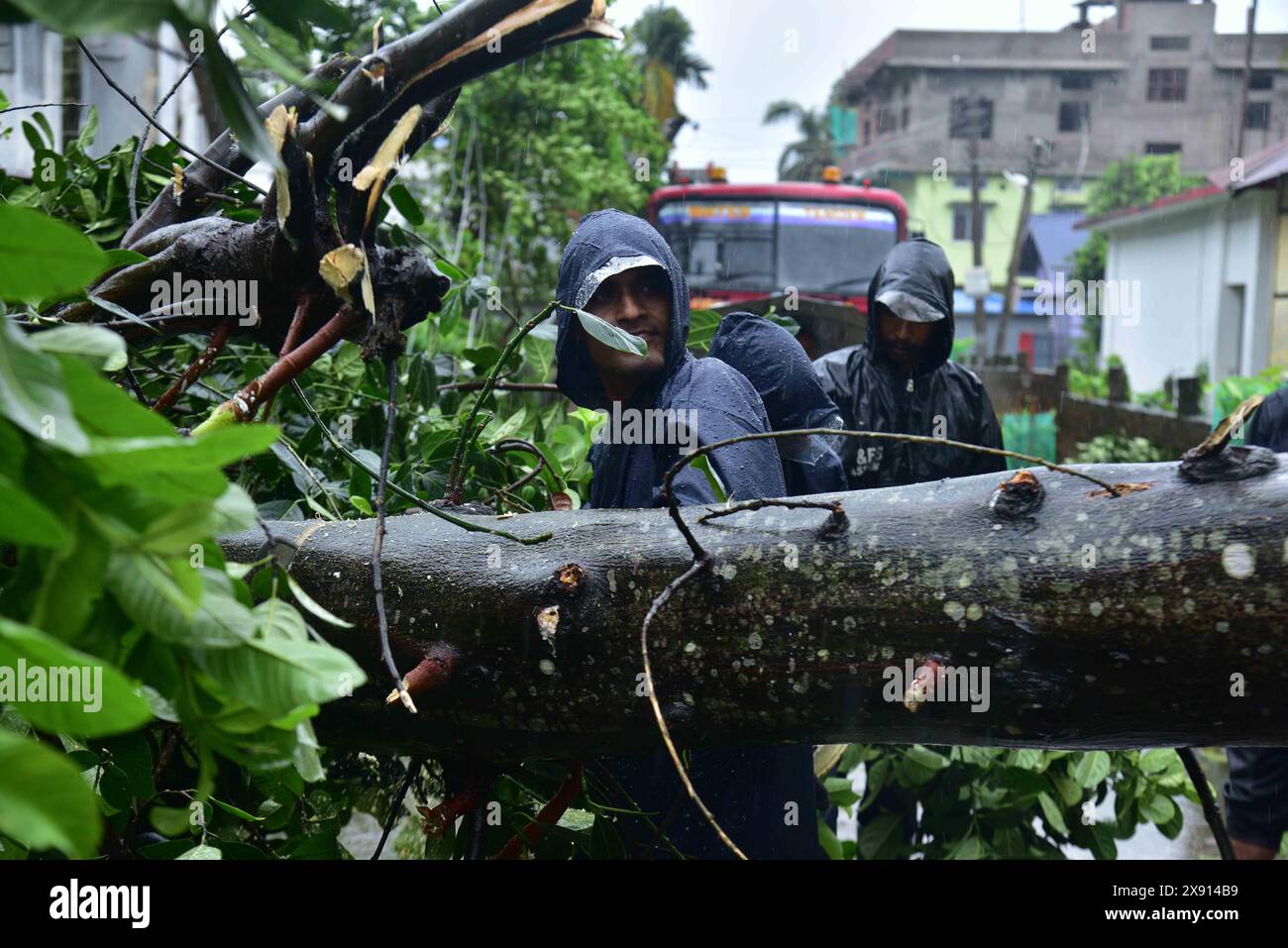 Cyclone remal landfall hi-res stock photography and images - Alamy