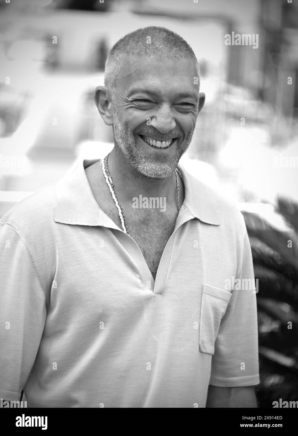Vincent Cassel Photocall of the film "The Shrouds" 77th Cannes Film ...