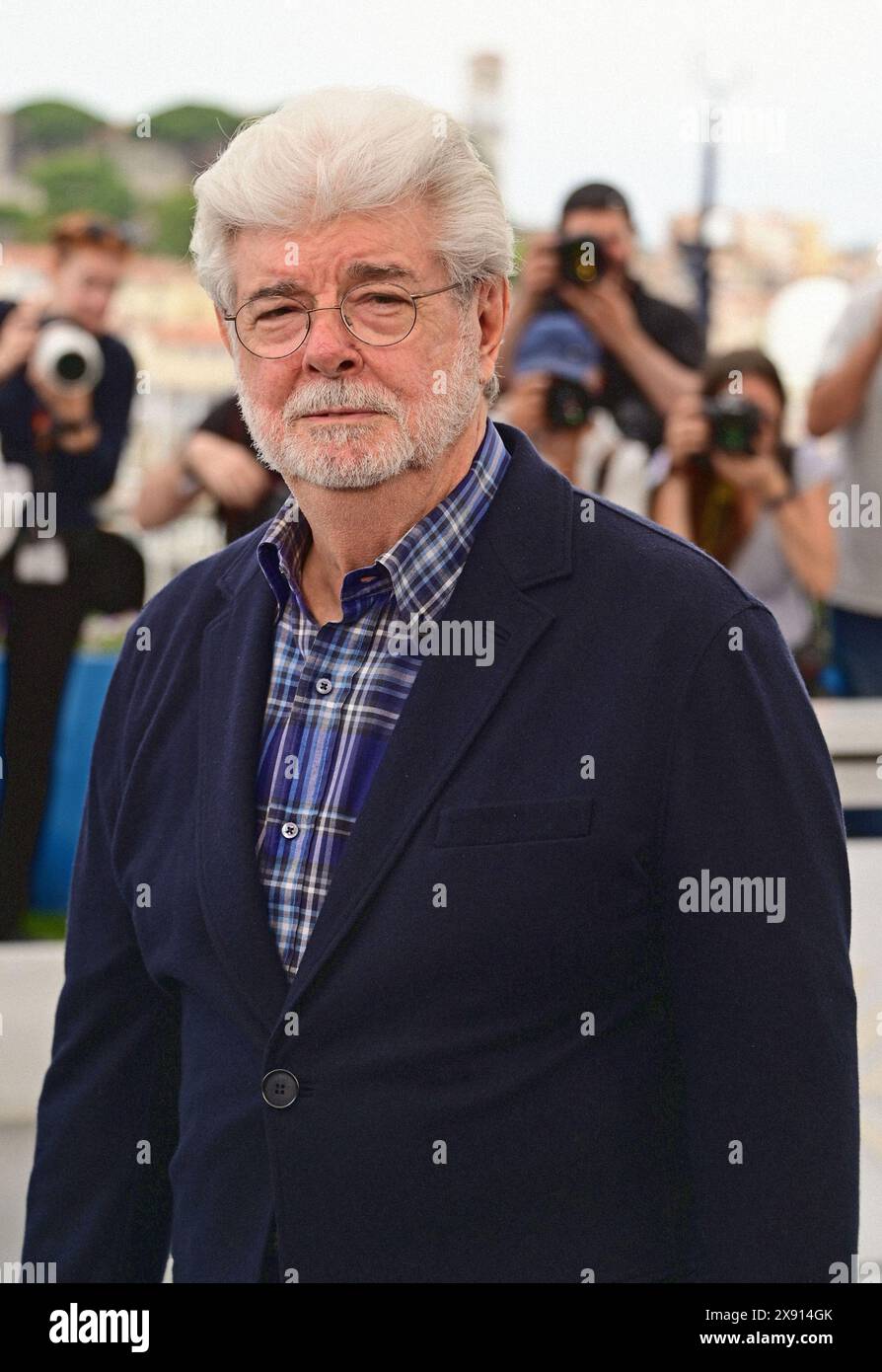 George Lucas Photocall of the Palme d'Or d'Honneur 77th Cannes Film ...