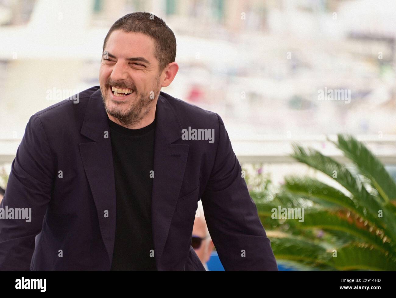 Damien Bonnard Photocall of the film "Niki" 77th Cannes Film Festival ...
