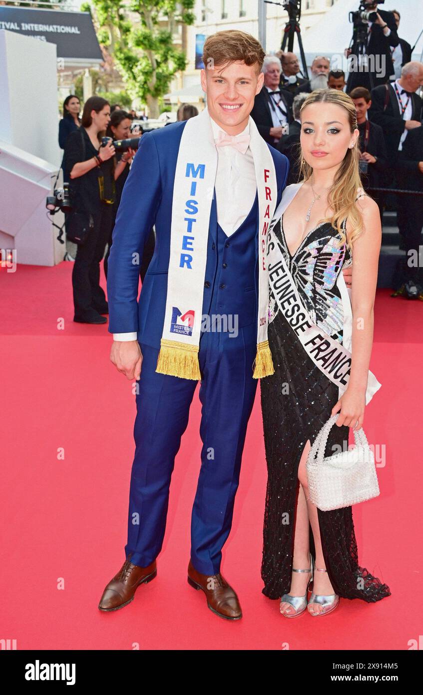 Charles Stamper (Mister France 2024), Chanel Berrebi (Miss Jeunesse ...