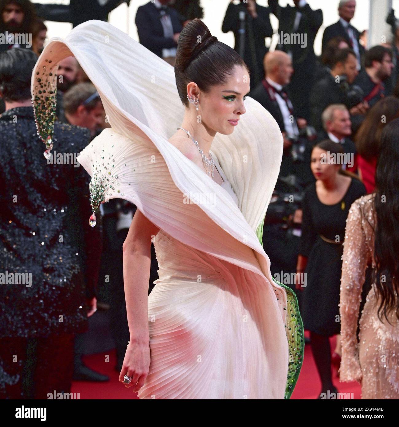 Coco Rocha (Cheney Chan dress, Tasaki jewellery) "La plus précieuse des marchandises" ("The Most ...