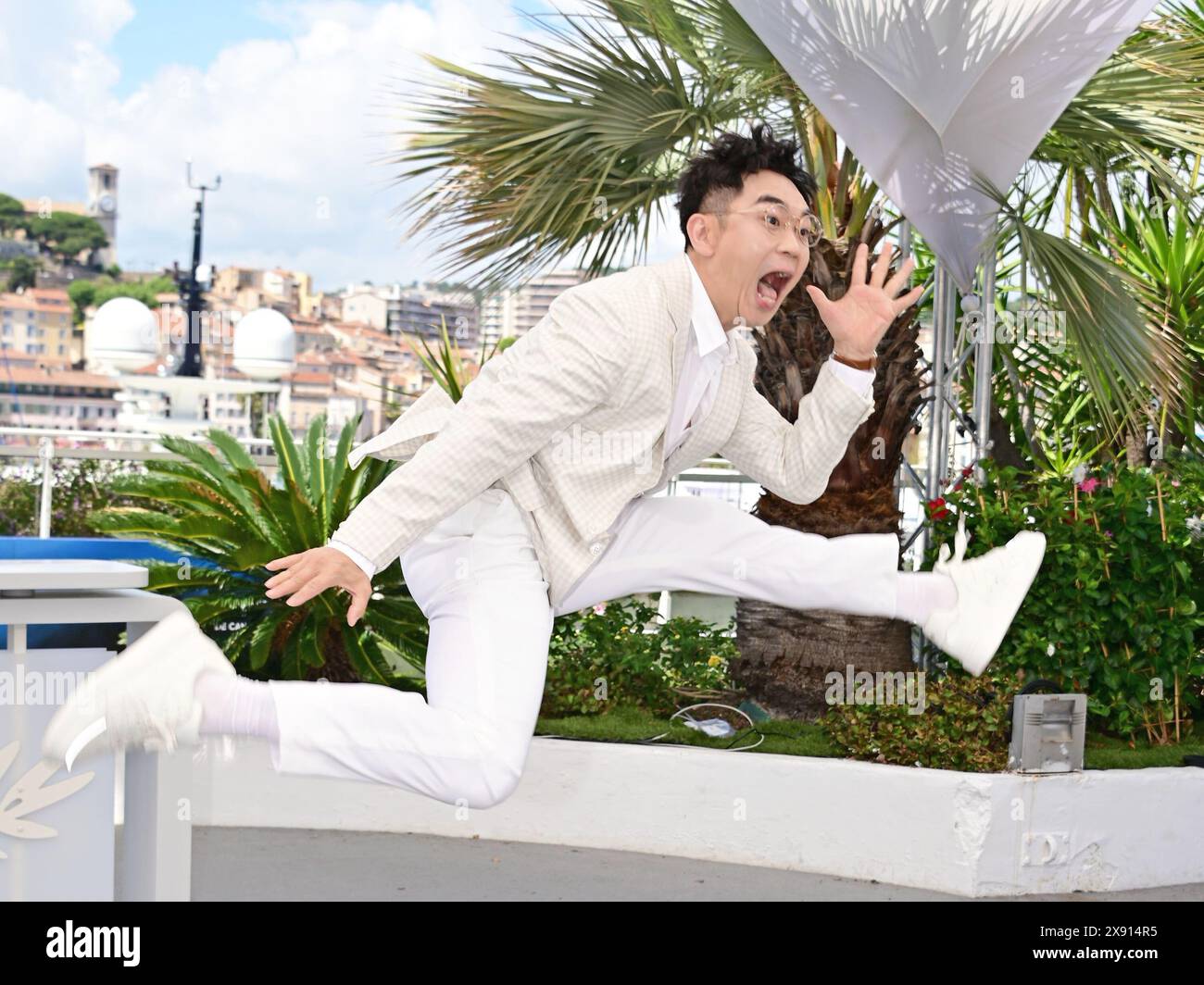 Da Peng (Dong Chengpeng) Photocall of the film "She's Got No Name" 77th ...
